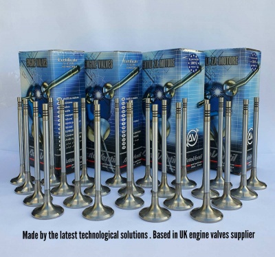 Set of 24 engine valves for Mercedes 3.0 CDi V6 24V OM642 Engines