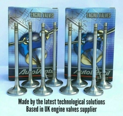 Set of 8 inlet valves for Mercedes 1.8 Kompresor M271 Engines 7mm